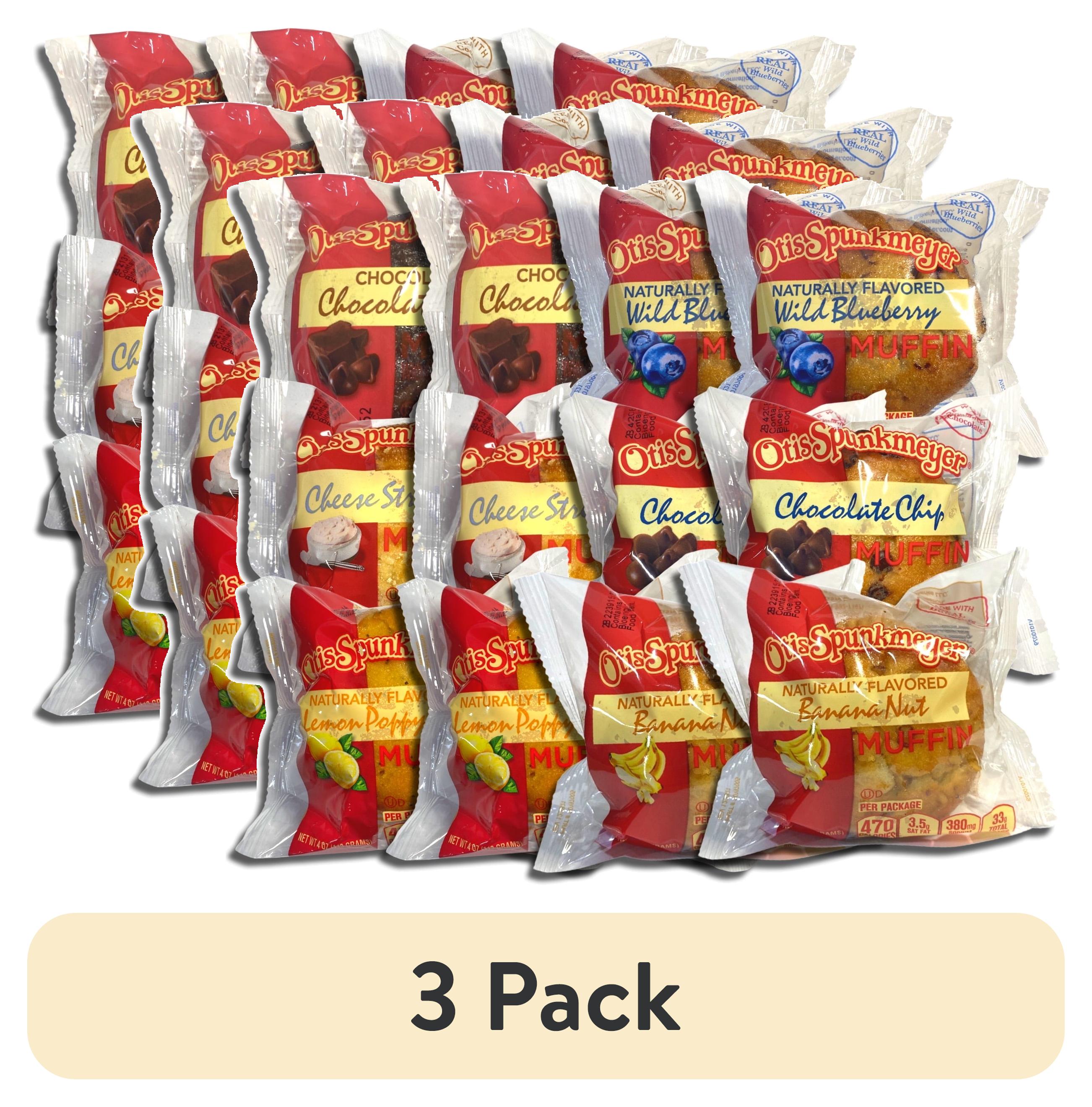 (3 pack) Individually Wrapped Muffins by Otis Spunkmeyer Includes ...