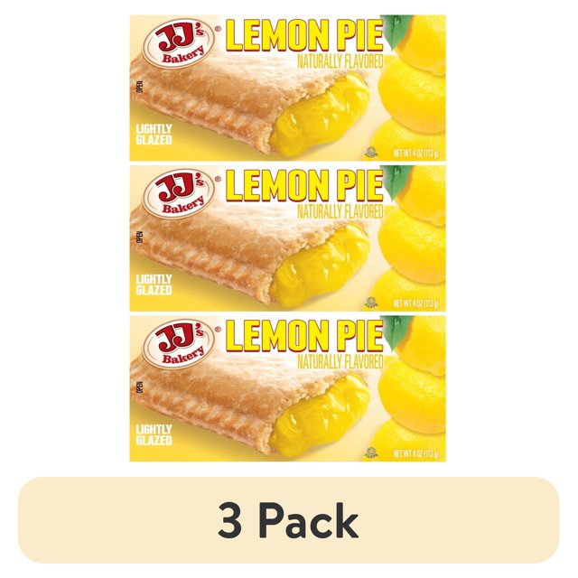 (3 pack) JJ's Bakery Pies Variety Pack (Chocolate / Strawberry Cream ...