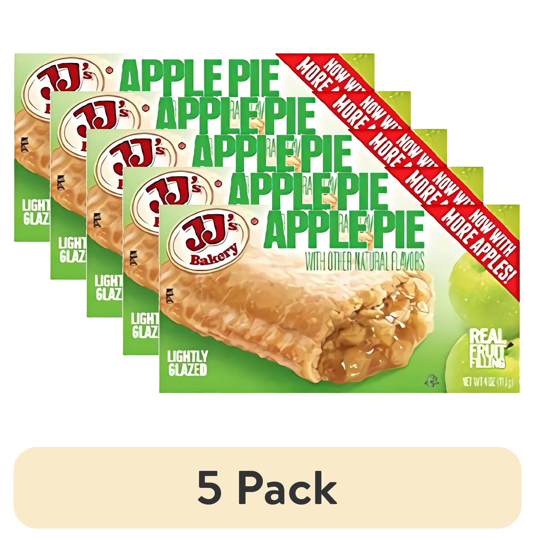 (5 pack) JJ's Bakery Pies Variety Pack (Peach / Apple / Strawberry ...