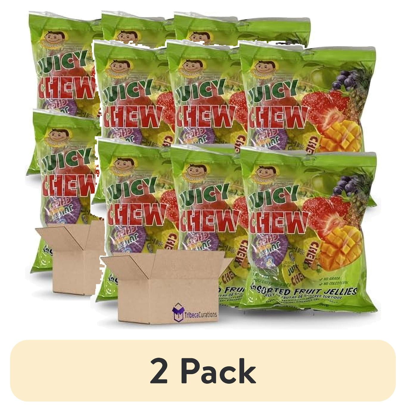 (2 pack) Juicy Chew Assorted Fruit Jellies Value Pack| 8 Count Bag ...