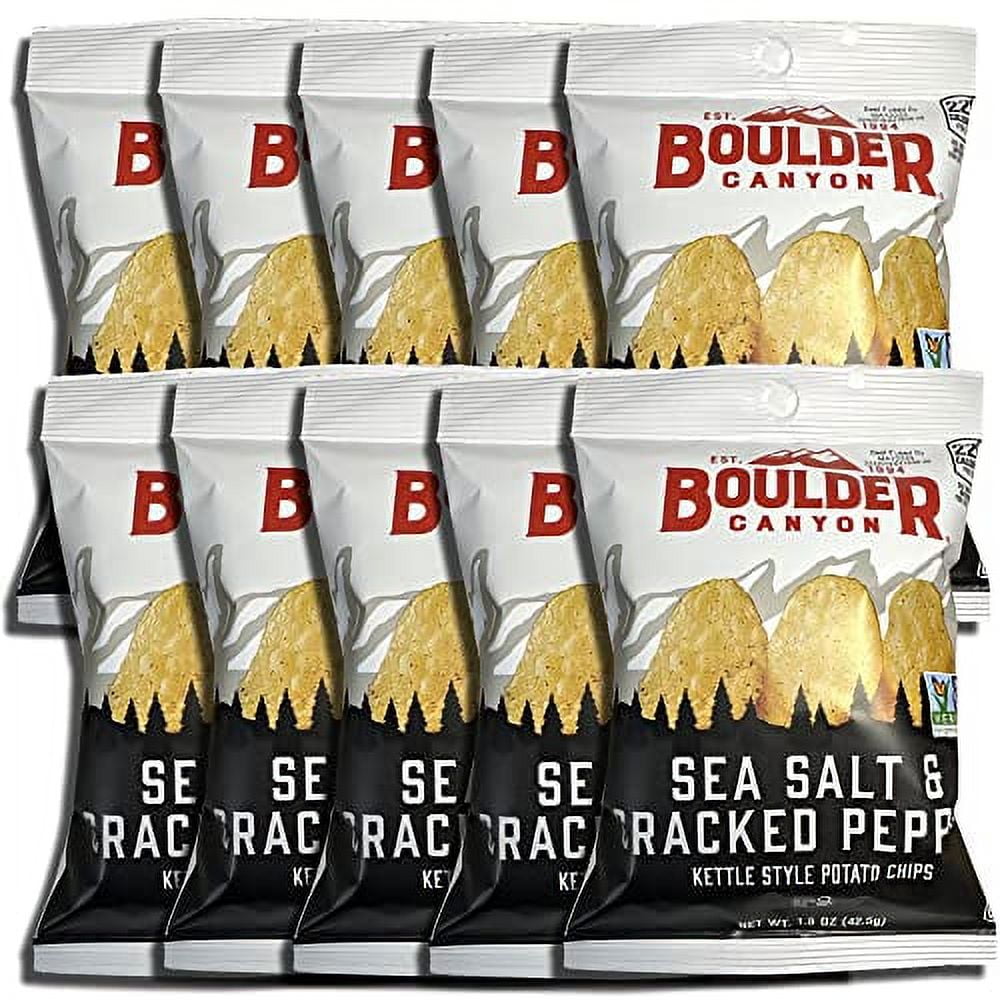 Boulder Canyon Kettle Style Potato Chips from Boulder | 1.5 Oz ...