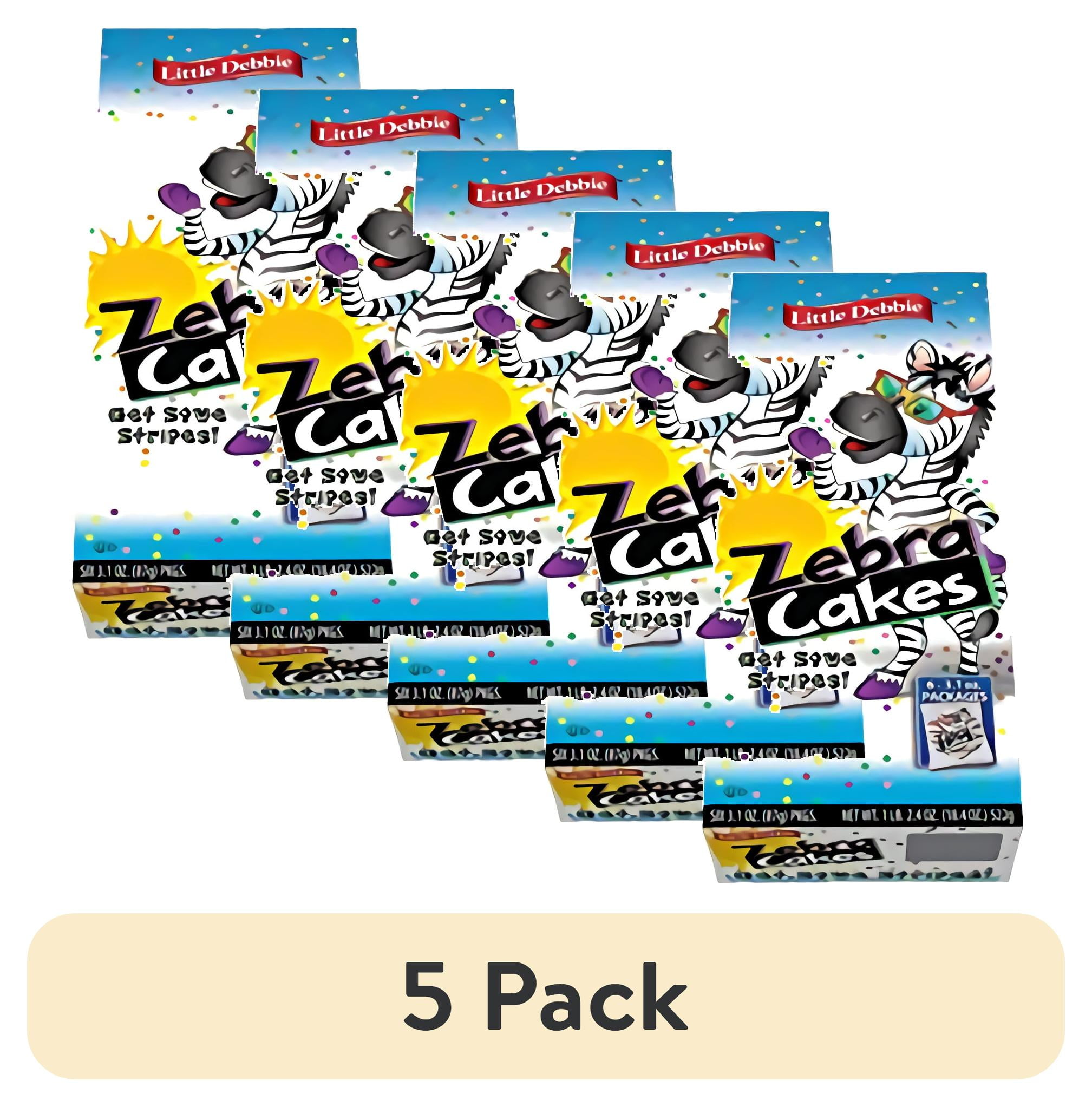 (5 pack) Little Debbie Mega Sized Cakes Combo Packs | Includes: Oatmeal ...