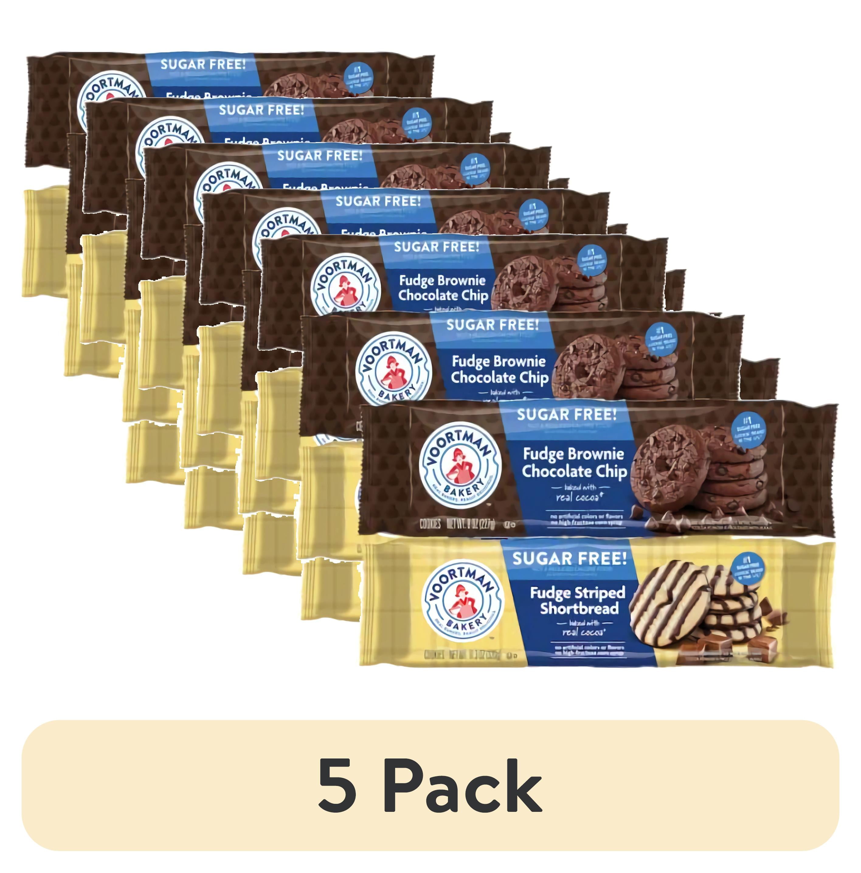 (5 pack) Voortman Sugar Free Fudge Cookies by Voortman | Fudge Stripe ...