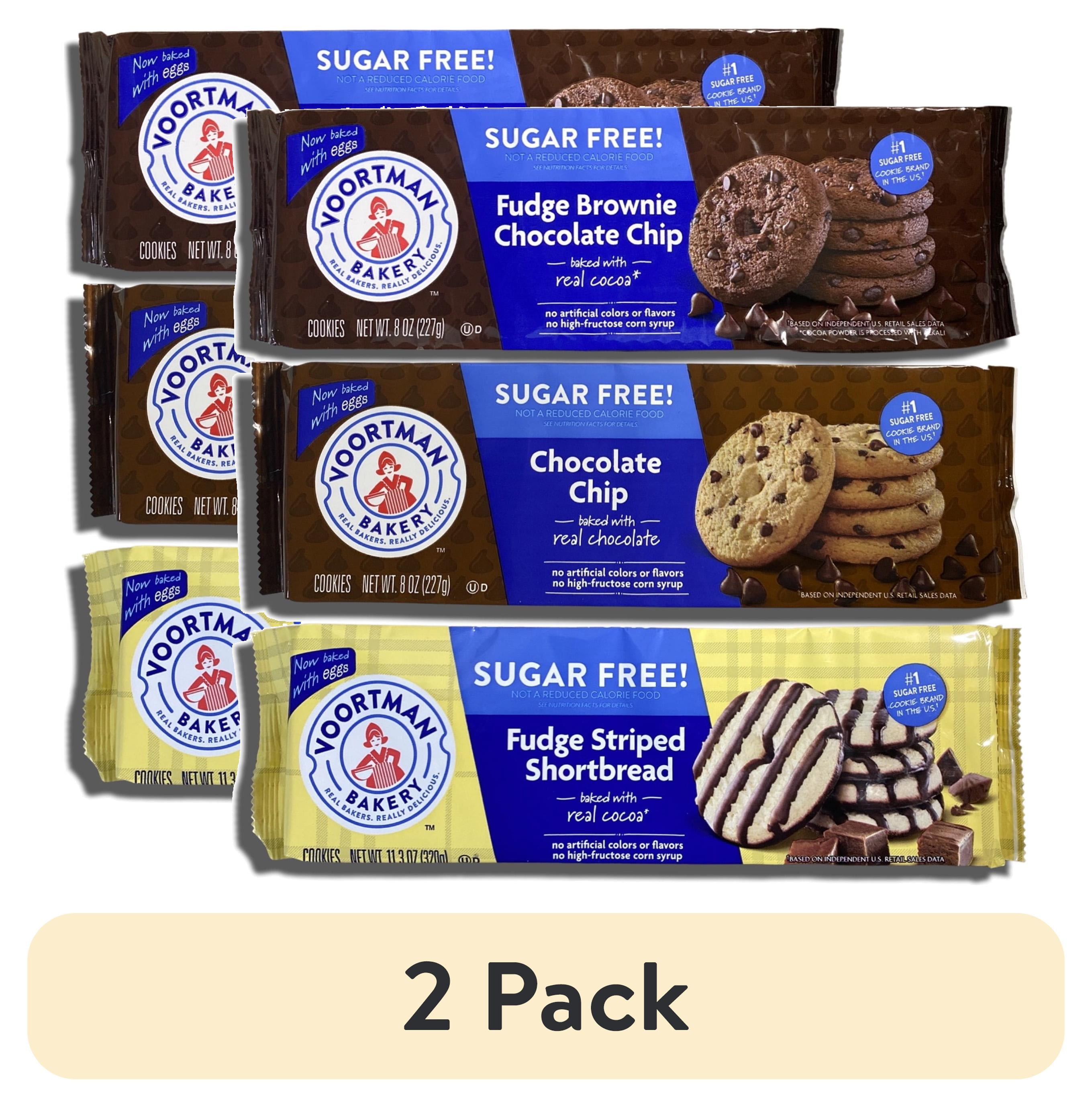 (2 pack) Voortman Sugar Free Wafers and Cookies by Voortman | Fudge ...