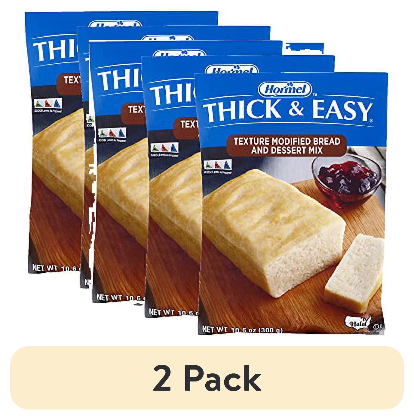 (2 pack) Texture Modified Bread & Dessert Mix | 10.6 Ounce Pouch | Pack ...