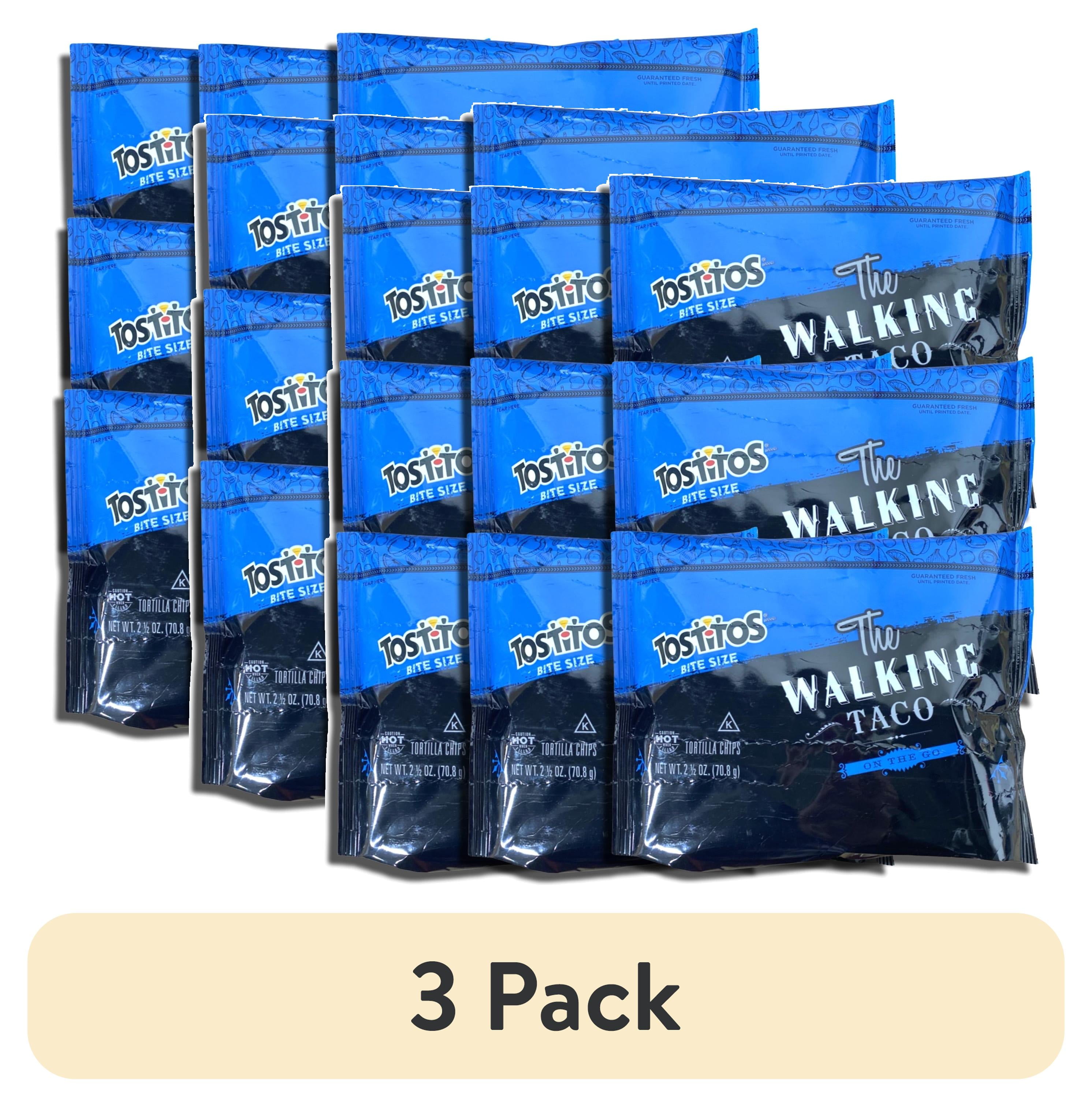 (3 pack) The Walking Taco Tortilla Chips Bite Size 2.5 Oz Bag | Value ...