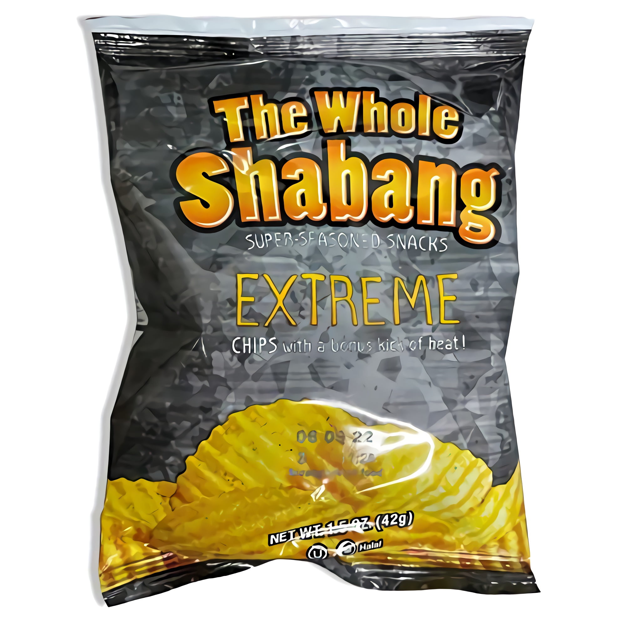 Moon Lodge Whole Shabang Extreme Potato Chips | 1.5 Oz | Pack of 12 ...