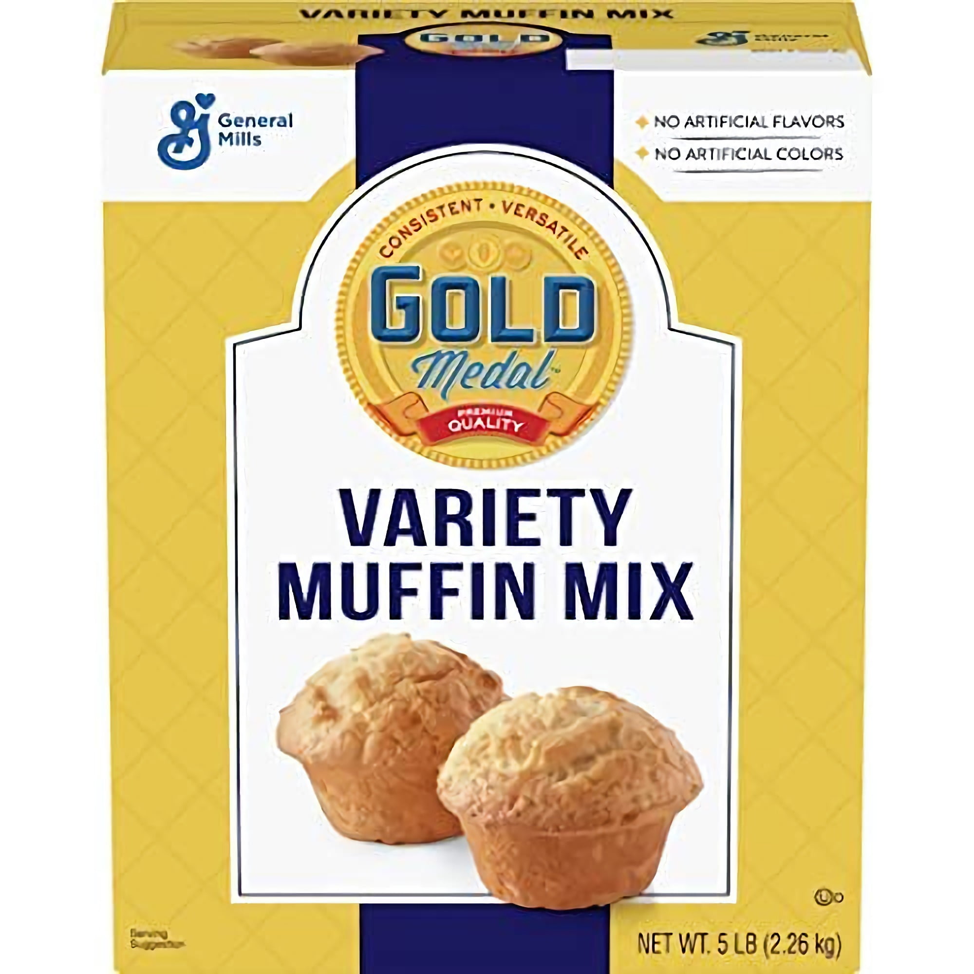 Gold Medal Variety Muffin Mix | 5 Pound Box | Perfect for Breakfast ...