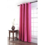 Tribeca Faux Silk Grommet Single Curtain Panel - Walmart.com