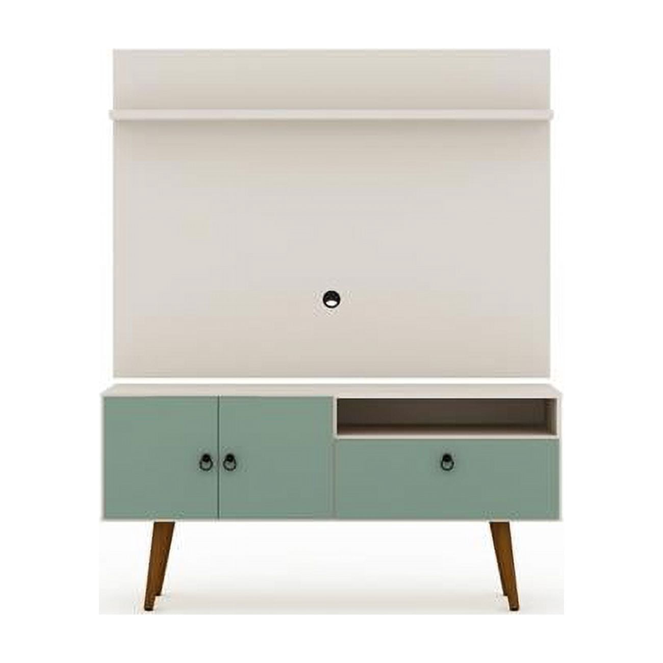 Tribeca Mid-Century Modern TV Stand & Panel with Media & Display ...