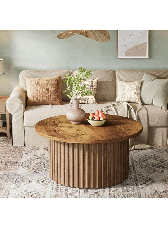 Round Coffee Table in Coffee Tables - Walmart.com