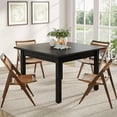 Tribesigns 39.4 Inches Square Dining Table for 2-4 People (Chairs Not ...