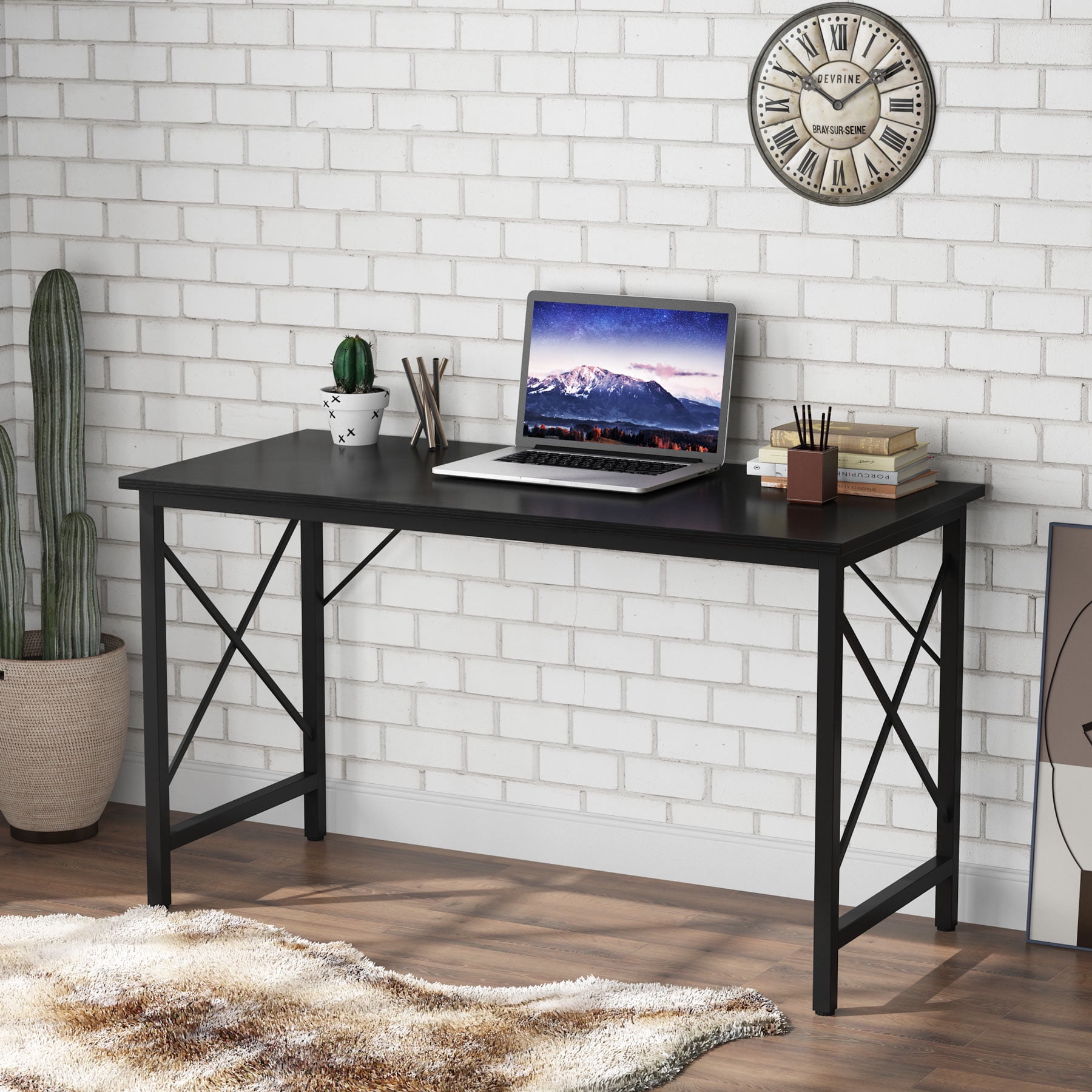 Tribesigns 40" Home Office Computer Desk, Sturdy Writing Desk Laptop ...