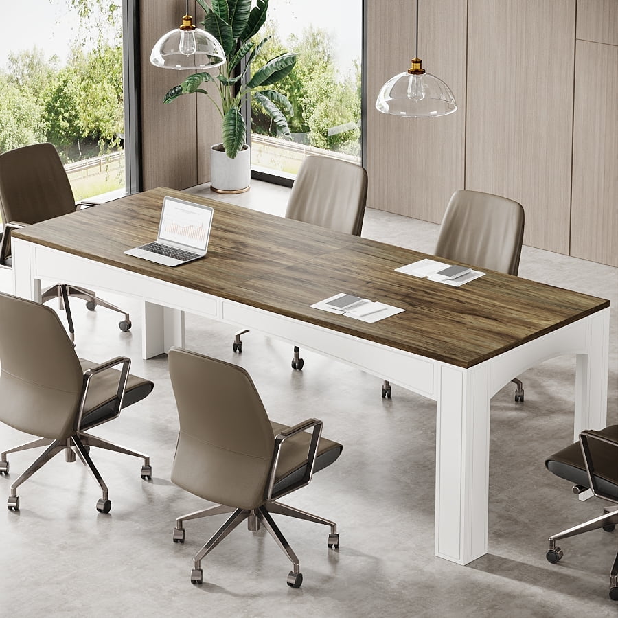 Tribesigns 6.5-fFt Conference Table, 78.74-Inch Extra Long Conference ...