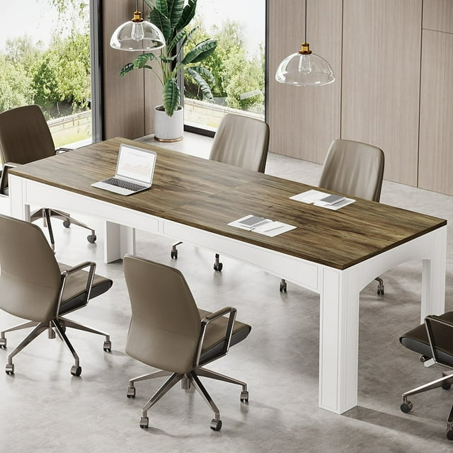 Tribesigns 6.5-fFt Conference Table, 78.74-Inch Extra Long Conference ...