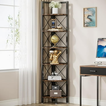 Winsome Wood Adam 5-Tier A-Frame Corner Shelf, Black Finish - Walmart.com