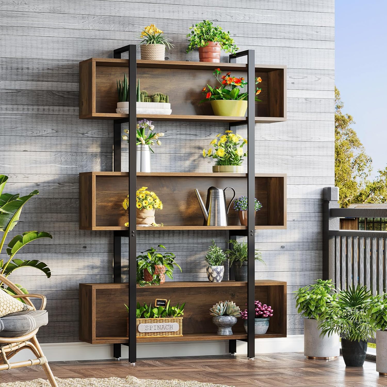 Tribesigns 6-Tier Indoor Plant Stand, 70.9-Inch Large Flower Shelf ...
