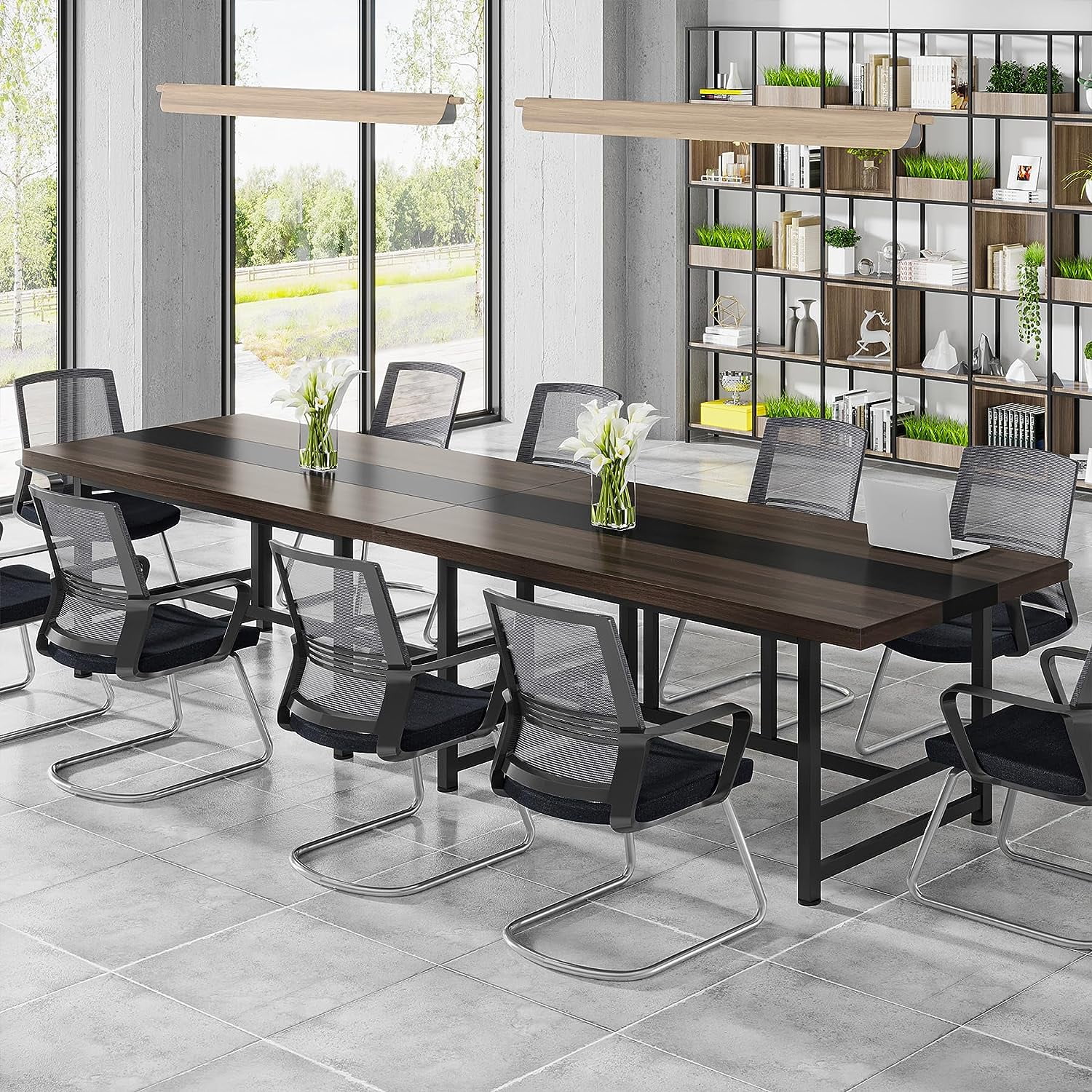 Tribesigns 6FT Conference Table, 70.86L * 31.49 W inches Meeting Table ...