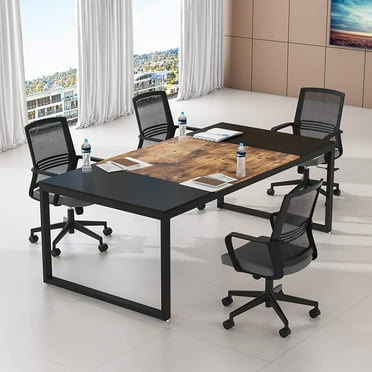 Tribesigns 6.5ft Conference Table for 6-8 Person, Rectangular Large ...