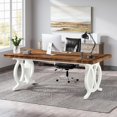 Tribesigns 70.86-Inch Executive Desk, Large Office Computer Desk with ...