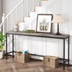 Powell Samuel Bar Height Wood and Metal Indoor Console Table, Dark ...