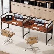 Tribesigns 78.74" Extra Long Computer Desk 2 Person Desk, Double Long ...