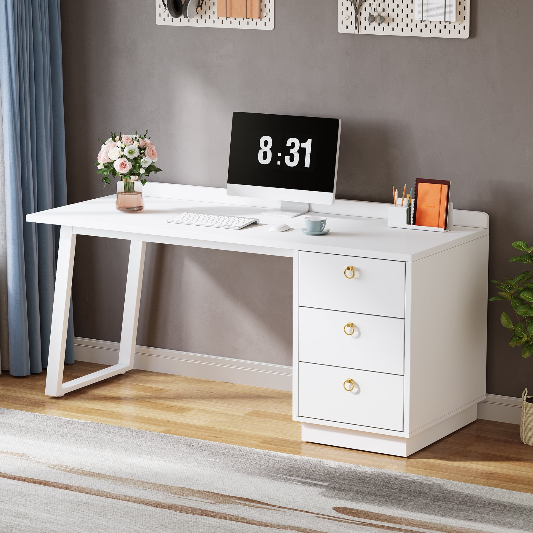 Tribesigns 55 inch computer desk store