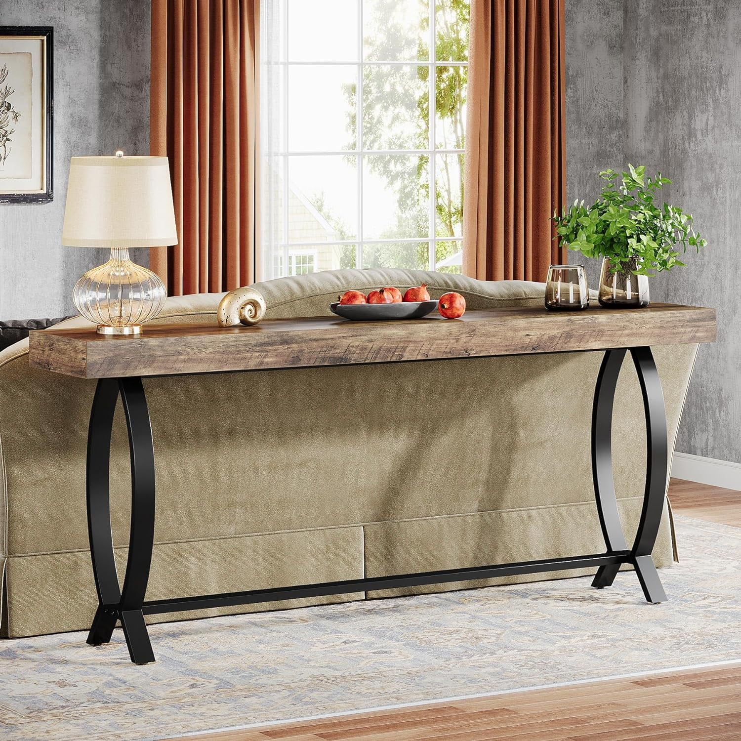 Tribesigns Console Foyer Table for Entryway: 70.87-Inch Narrow Long ...