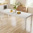 Tribesigns Oversized Dining Table, 78 inch Long, Rectangular, Seats 6-8 ...