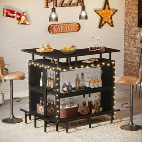 Wisfor Counter Height Bistro Table, 41 inch Square Marble Top Heavy ...