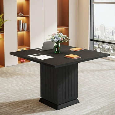 Tribesigns 5 ft Conference Table, Modern Rectangular Meeting Seminar ...