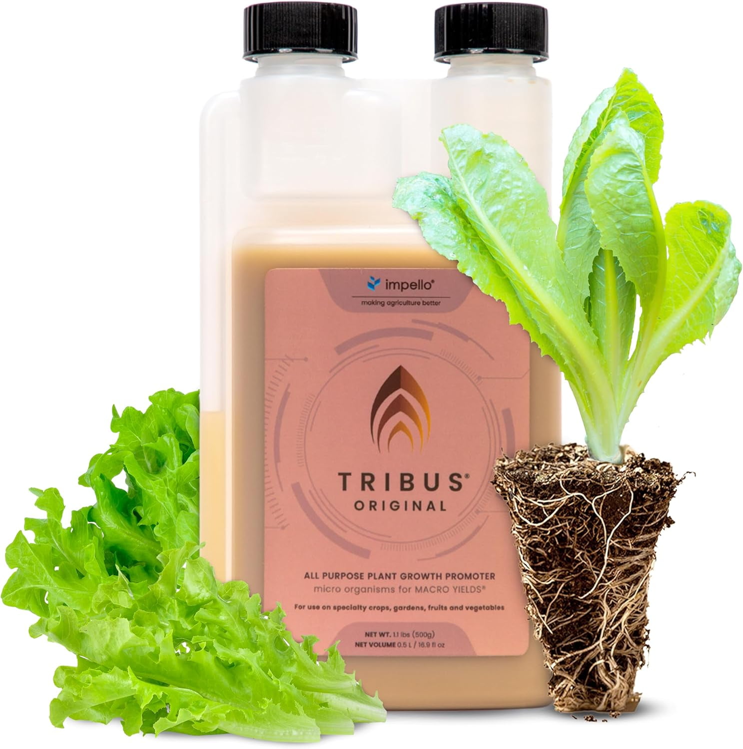 Tribus Organic Microbial Inoculant – Root Booster for Plants, Increases ...