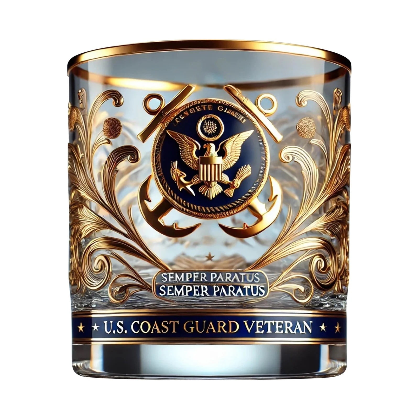 Tribute Glass, Personalized Veteran Tribute Glass, Veteran Tribute ...