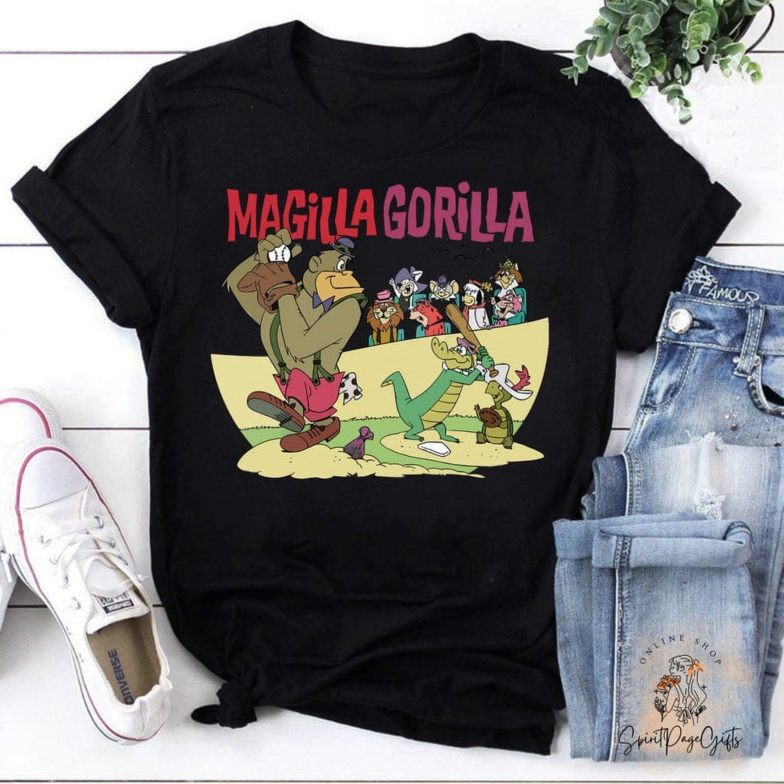 Tribute To Magilla Gorilla Cartoon Show From The 1960s T-Shirt, Gorilla ...