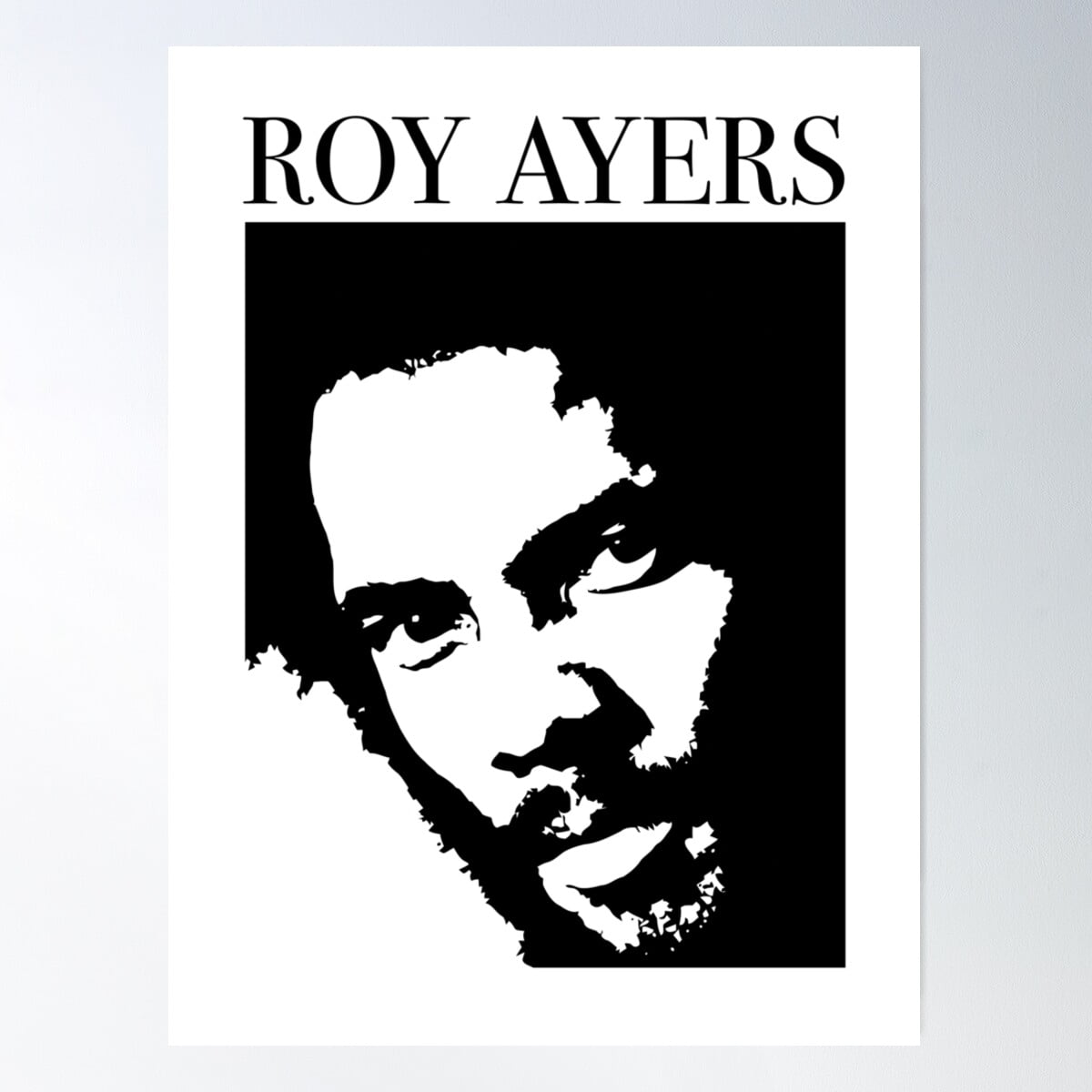 Tribute To Roy Ayers Ii Poster Wall Art, Modern Wall Decor For Living Room Bedroom, 16x24 ...