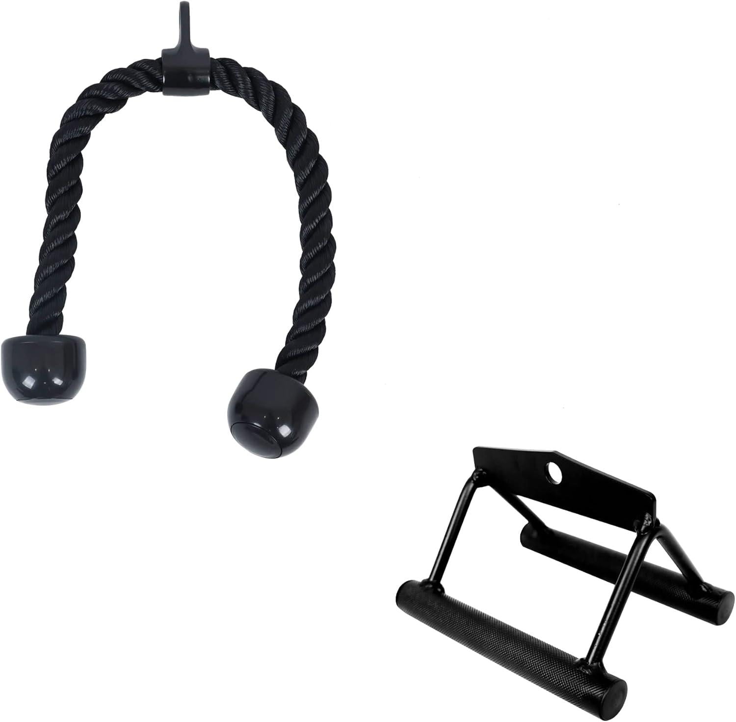 Tricep Press Down Cable Attachment, LAT Pulldown Attachment, Weight ...