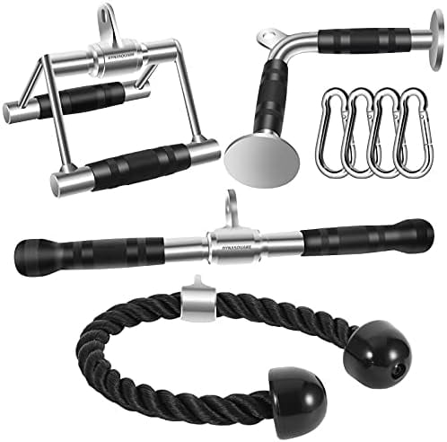 Tricep Press Down Cable Machine Attachment, Made of Heavy Duty Solid ...