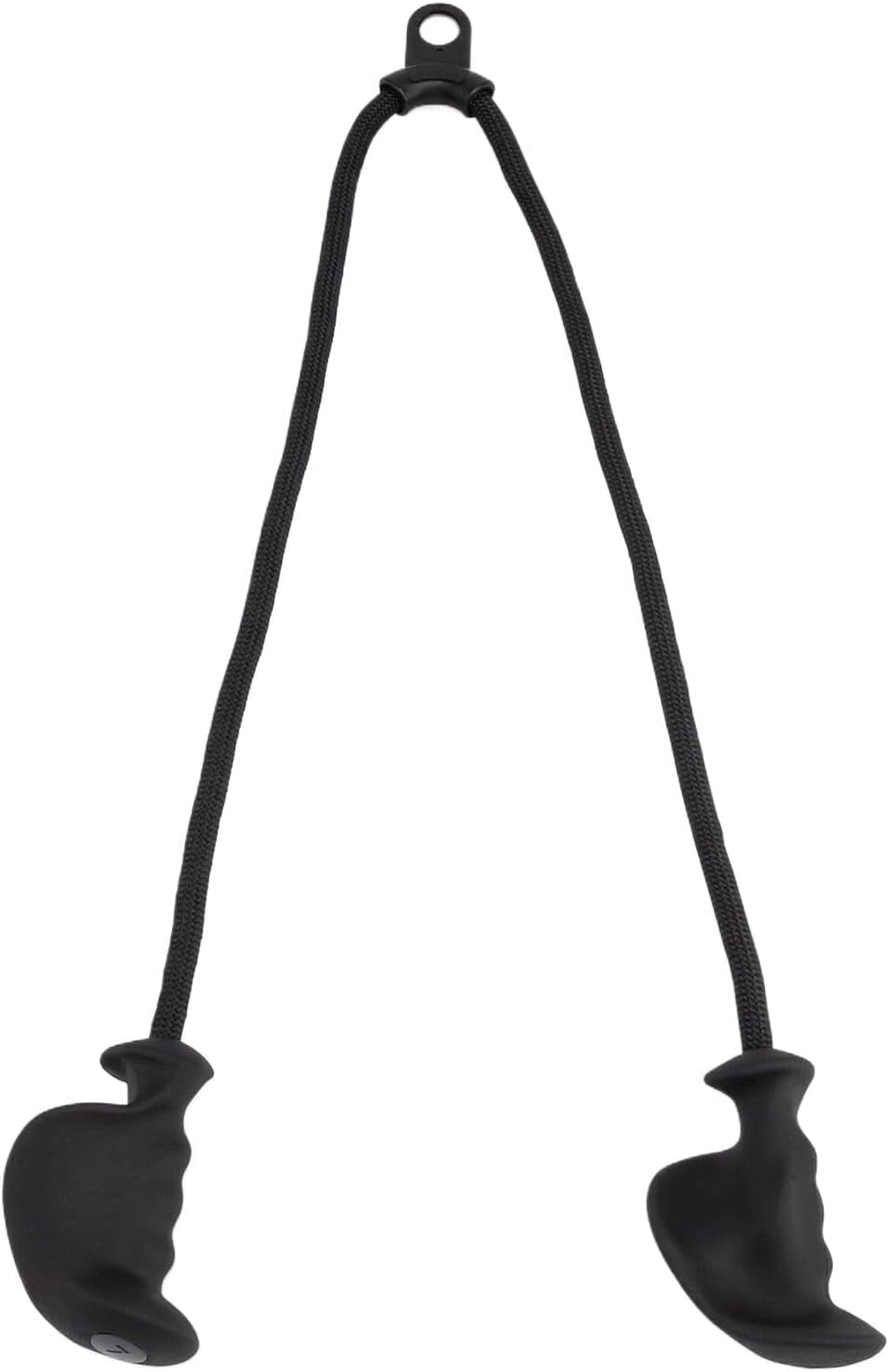 Tricep Pull Down Attachment Rope:Tricep Rope with Ergonomic Handles ...