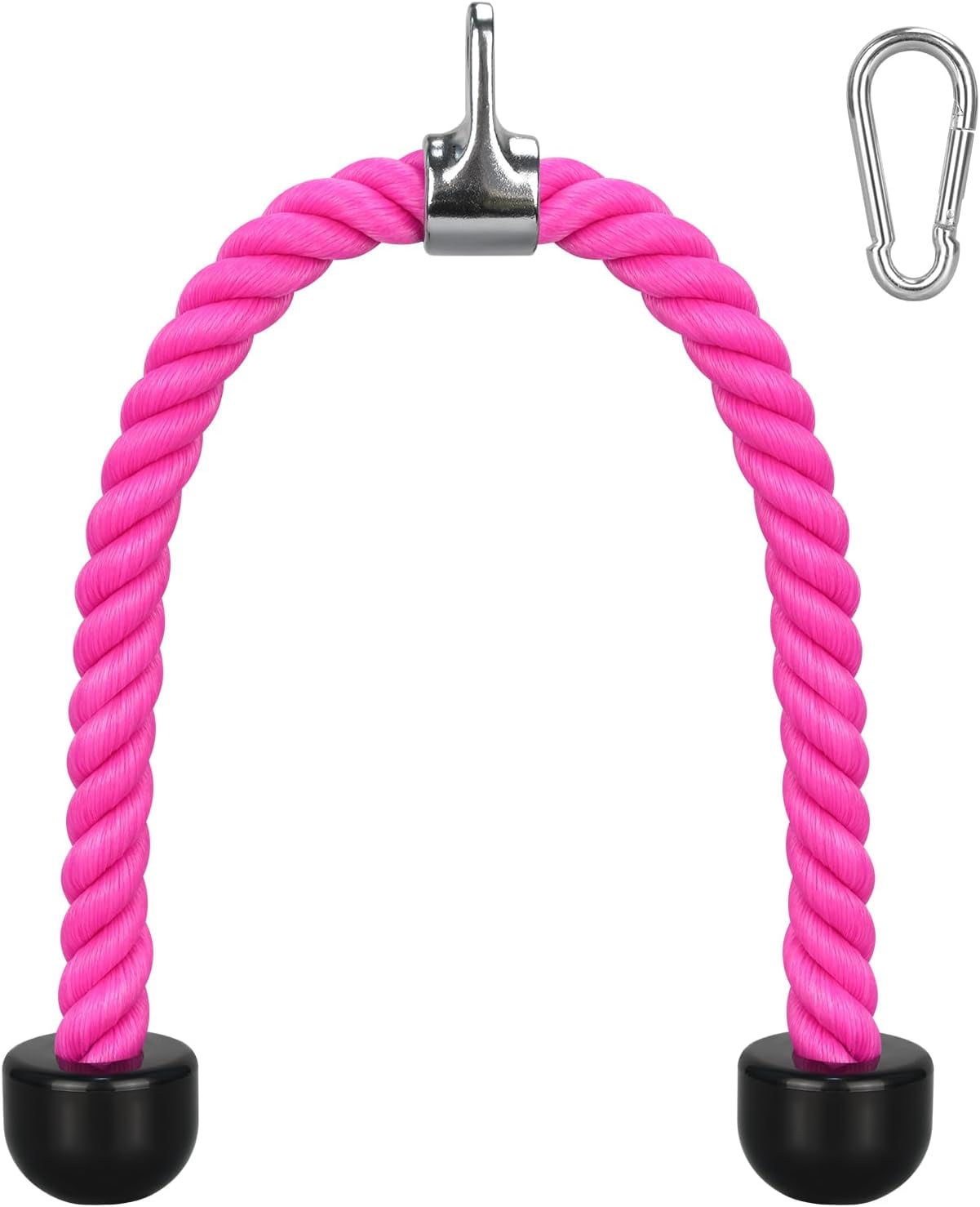 Tricep Rope, 27 Inches Cable Machine Attachment, Pull Down Attachments ...