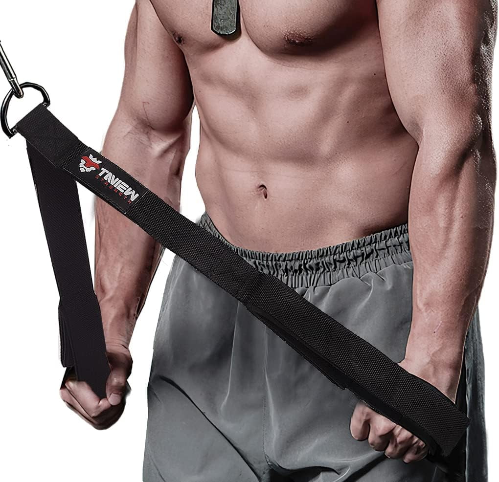 Tricep Rope Cable Attachment (Two Lengths Built in One) Greater Range ...