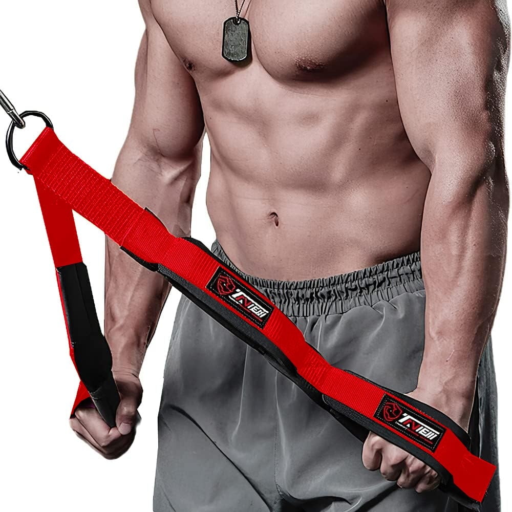 TAVIEW Tricep Rope Cable Attachment, Dual Lengths, Greater Range of ...