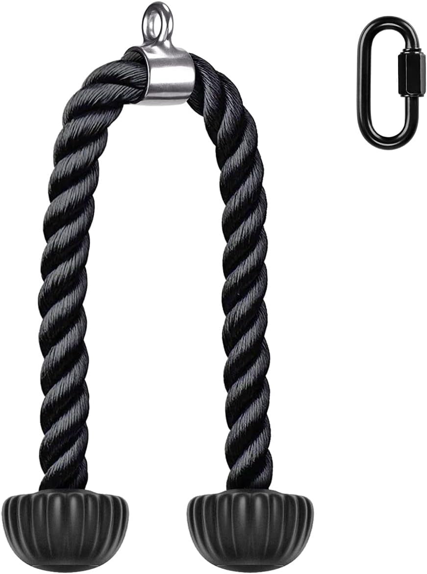 Tricep Rope Machines Attachments for Gym, Heavy Duty Universal Tricep ...