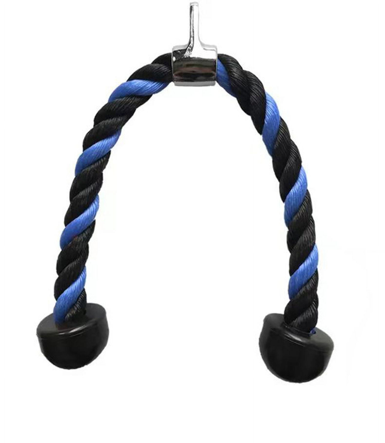 Tricep Rope Set: 27" & 35" Heavy-Duty Fitness Attachment in 2 Colors ...