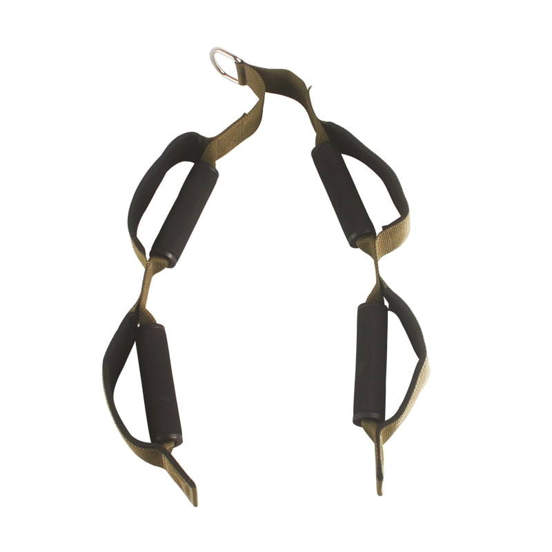 Tricep Rope Strap Suspension Band Long Rope Cable Bodybuilding Fitness ...