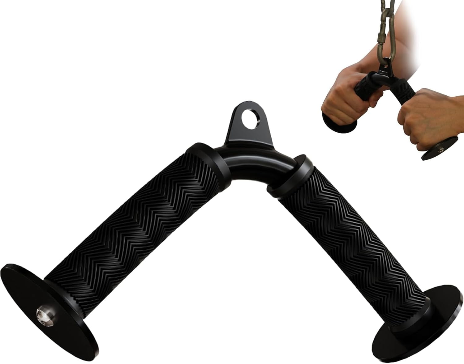 Tricep V Bar Cable Attachment, Tricep Pull Down Attachment for Home Gym ...