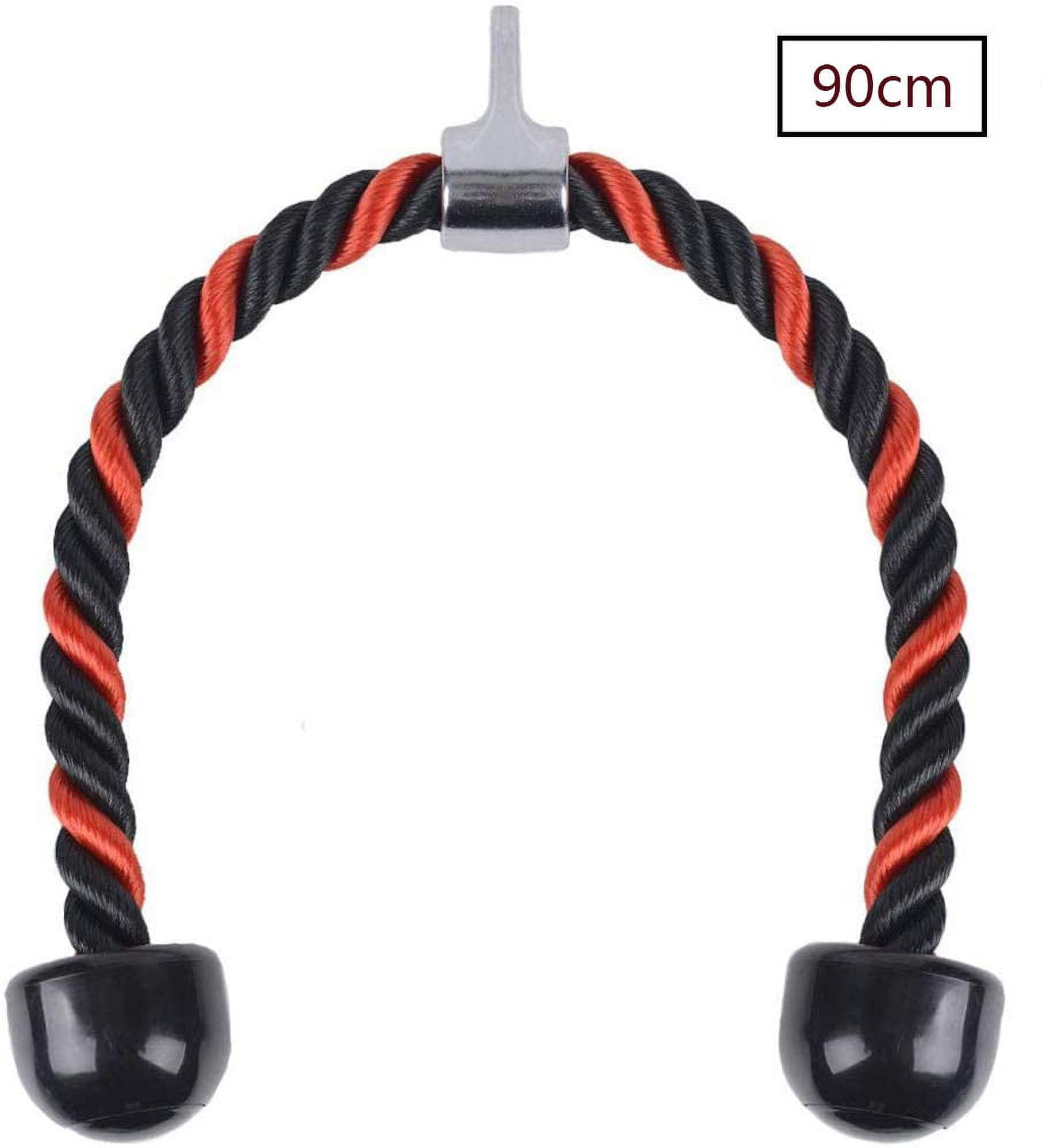 Triceps Cable Rope Nylon 70/90Cm Biceps Triceps Rope Cable Pull Fitness ...