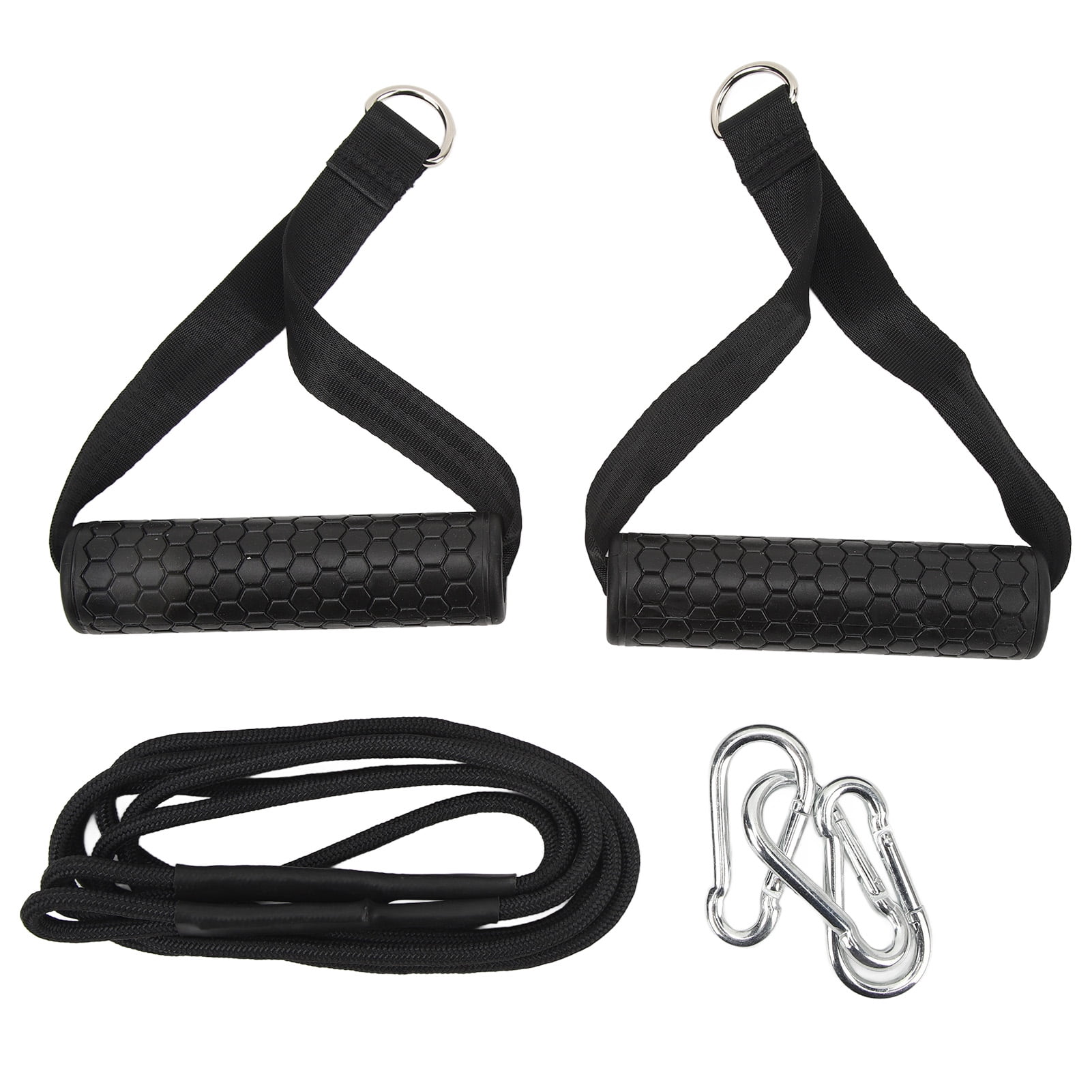 Triceps Pull Down Rope Gym Cable Machine Attachments Long Triceps Strap ...