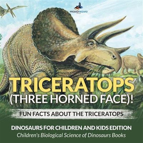 Pre-Owned Triceratops (Three Horned Face)! Fun Facts about the ...