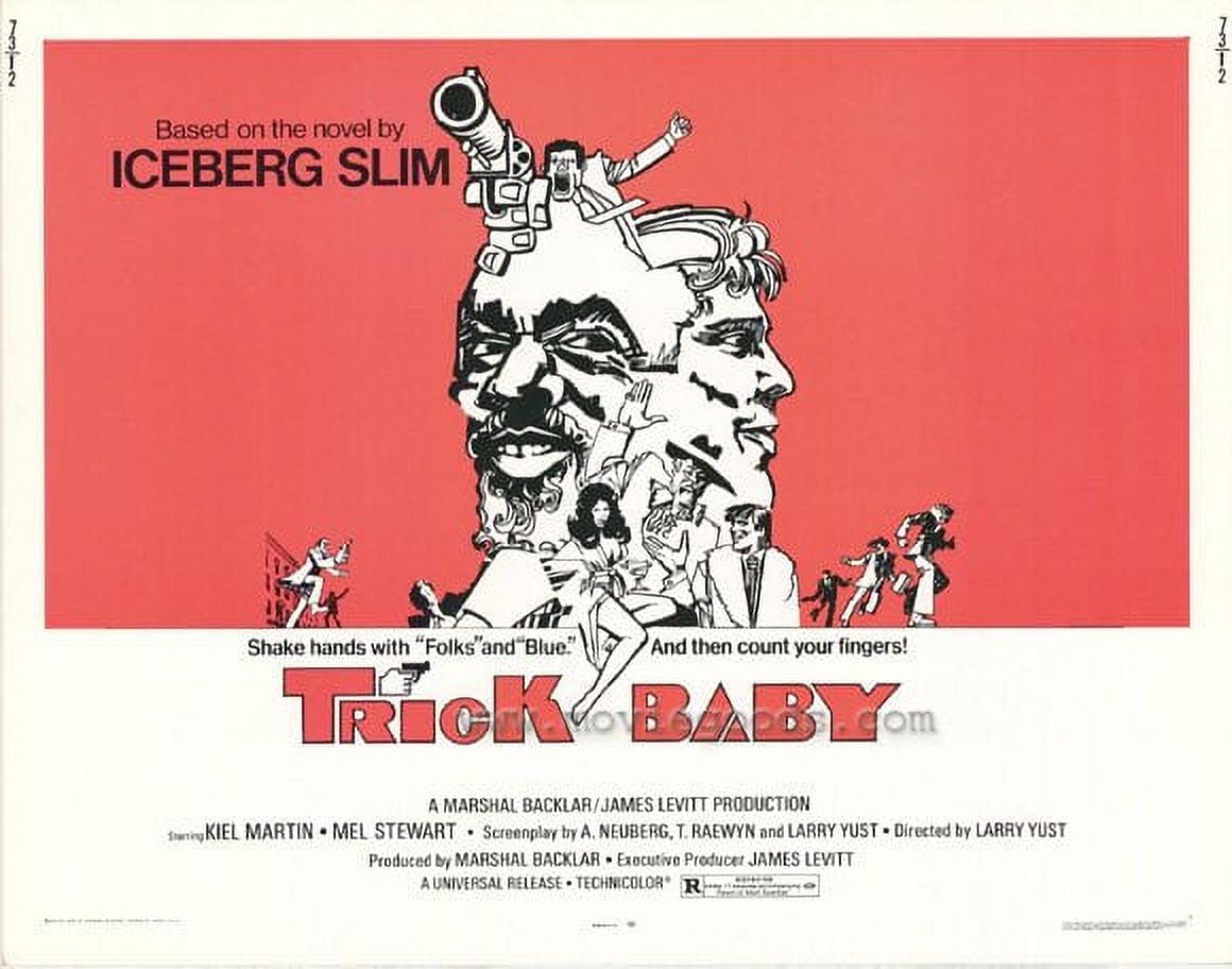 Trick Baby - movie POSTER (Half Sheet Style A) (22" x 28") (1973 ...