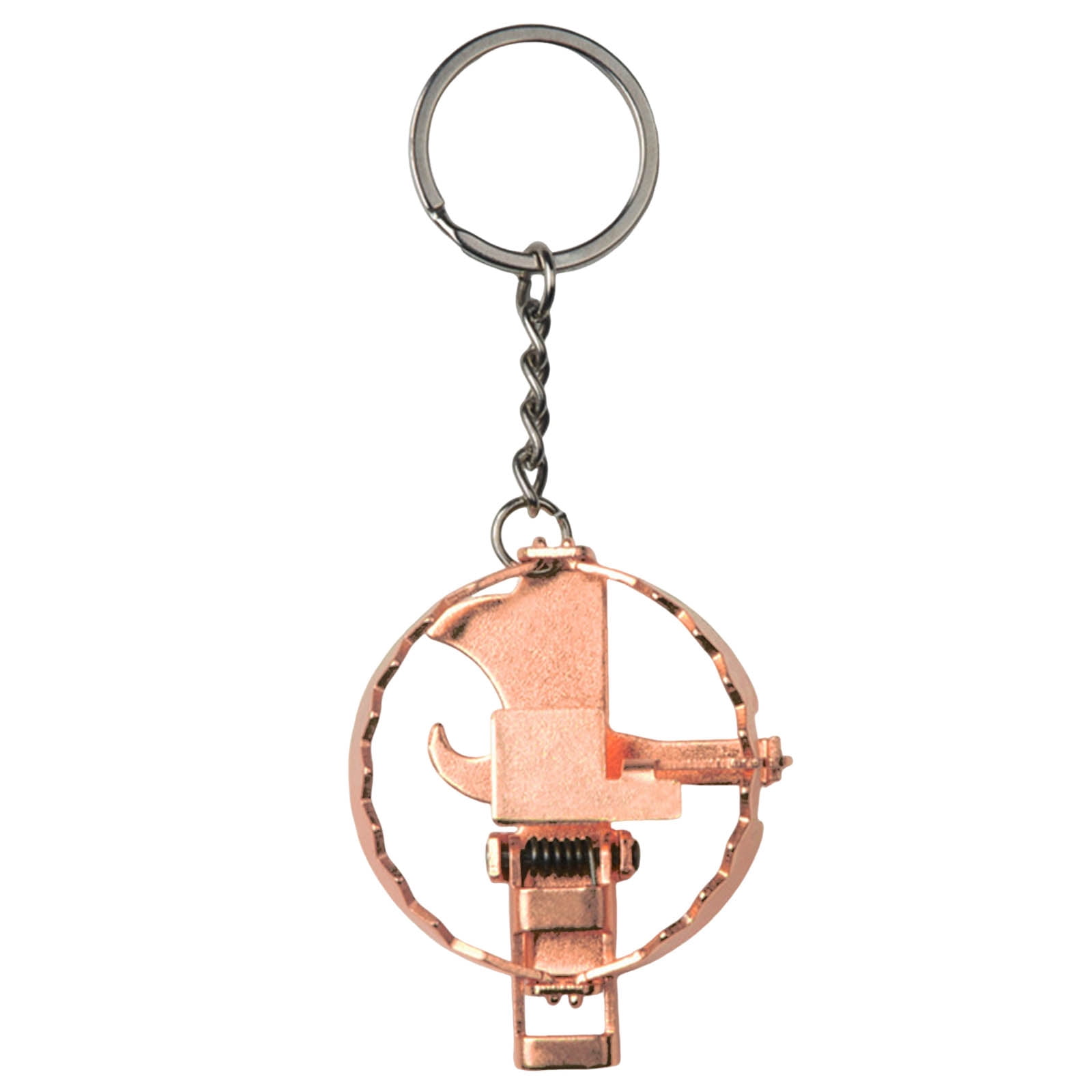 Trick Bear Trap Key Chain Mini Fun Unzip Key Accessory - Walmart.com